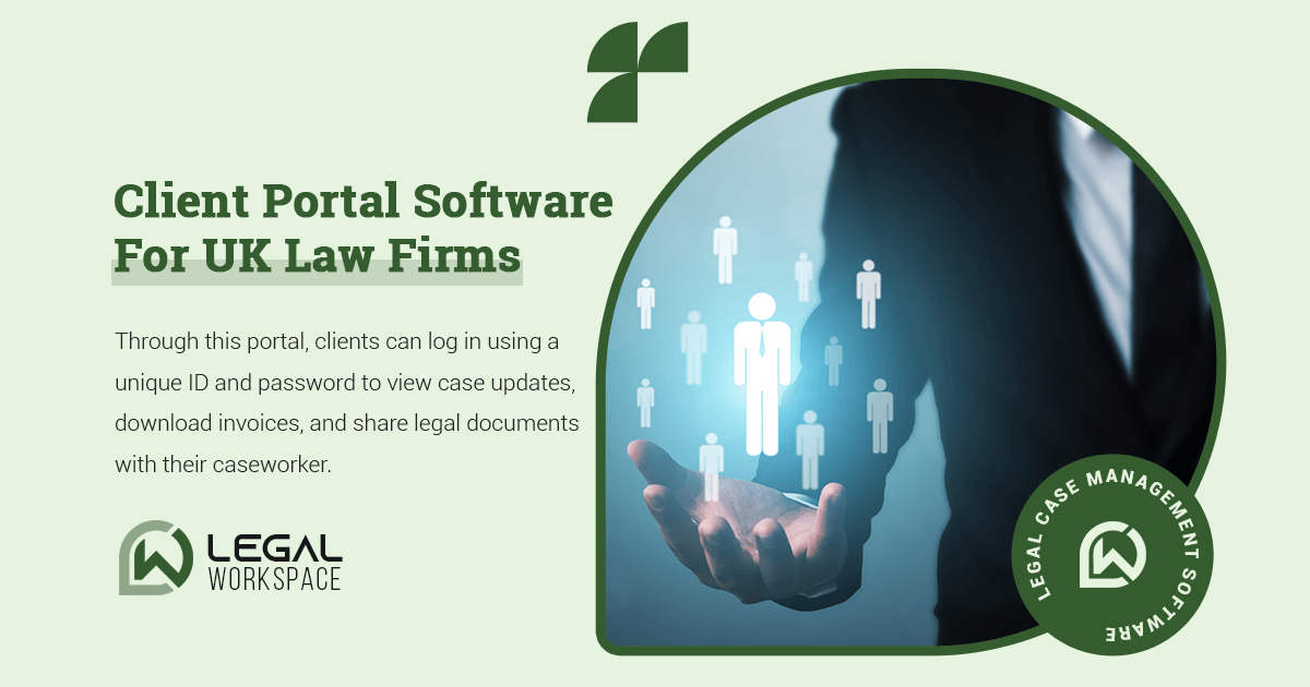 Client Portal Software for UK Law Firms - Legal Workspace